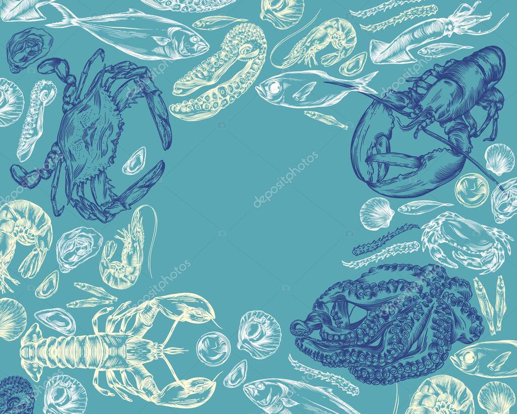 Ilustraciones vectoriales en el estilo de un boceto de diferentes ...