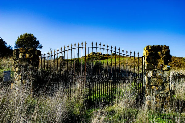 Abandoned gate Stock Photos, Royalty Free Abandoned gate Images ...