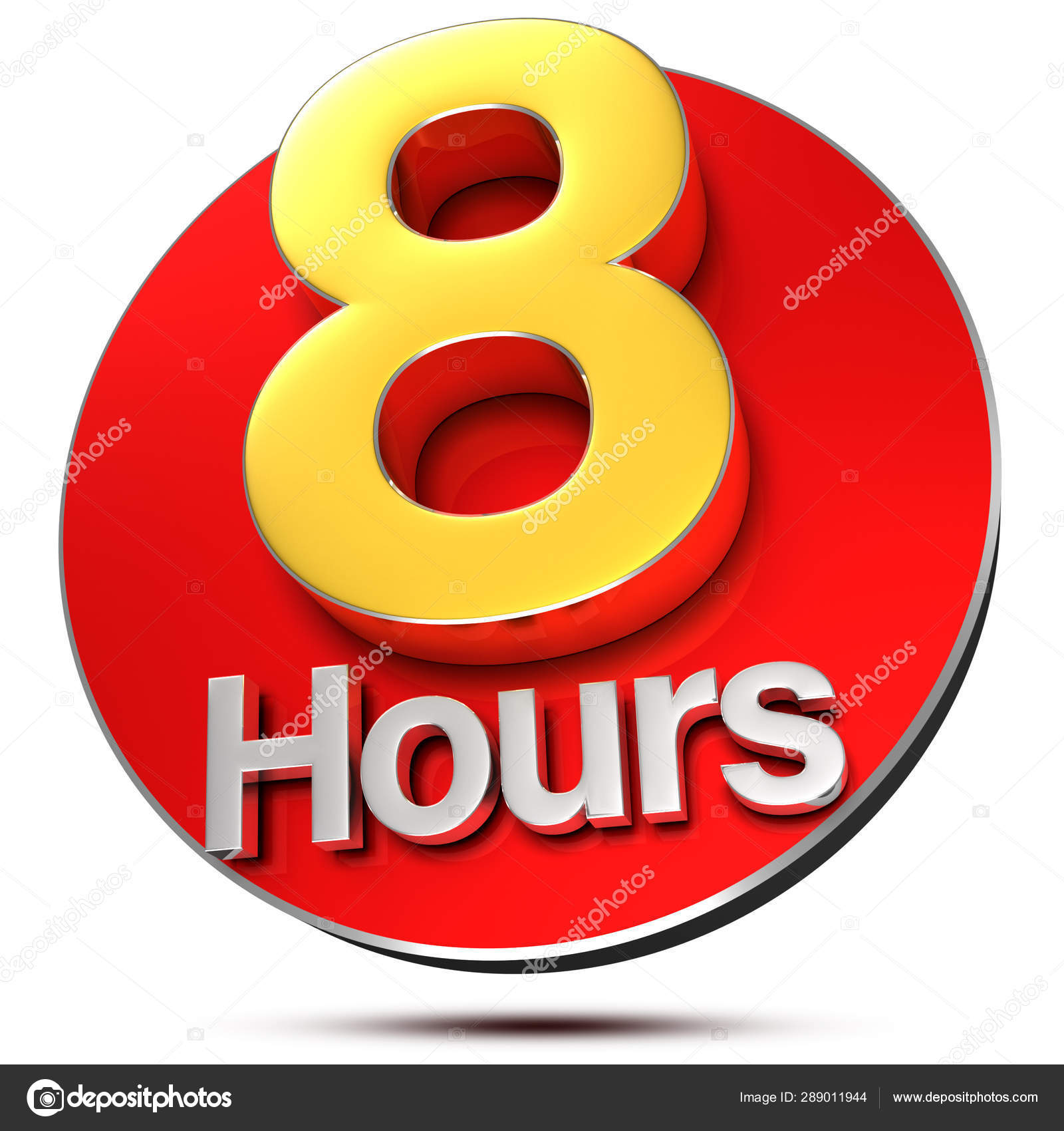 Hours Rendering White Background Clipping Path Stock Photo by ©thitimon ...