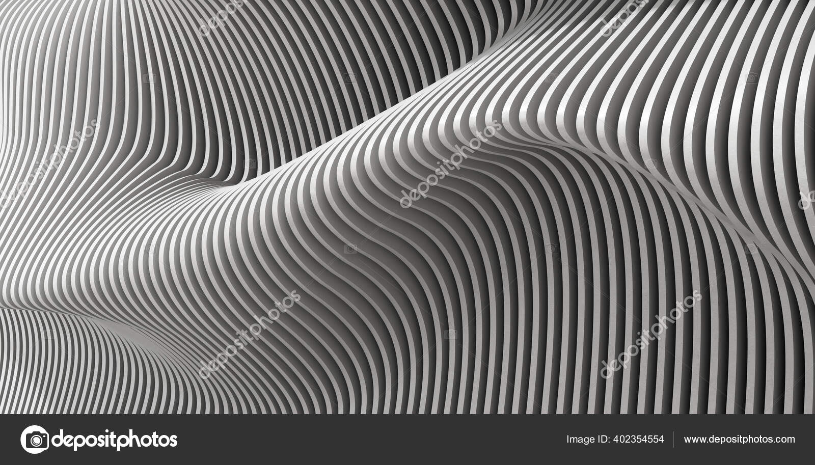 Abstract Render Concrete Parametric Pattern — Stock Photo © nuchao ...