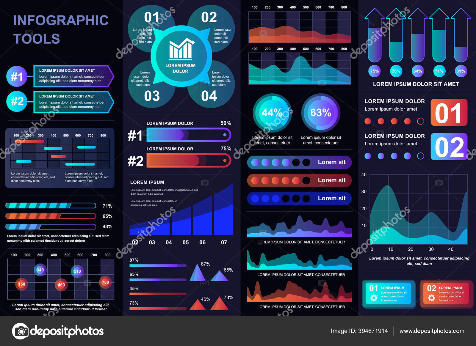 Infographic Vector Kit