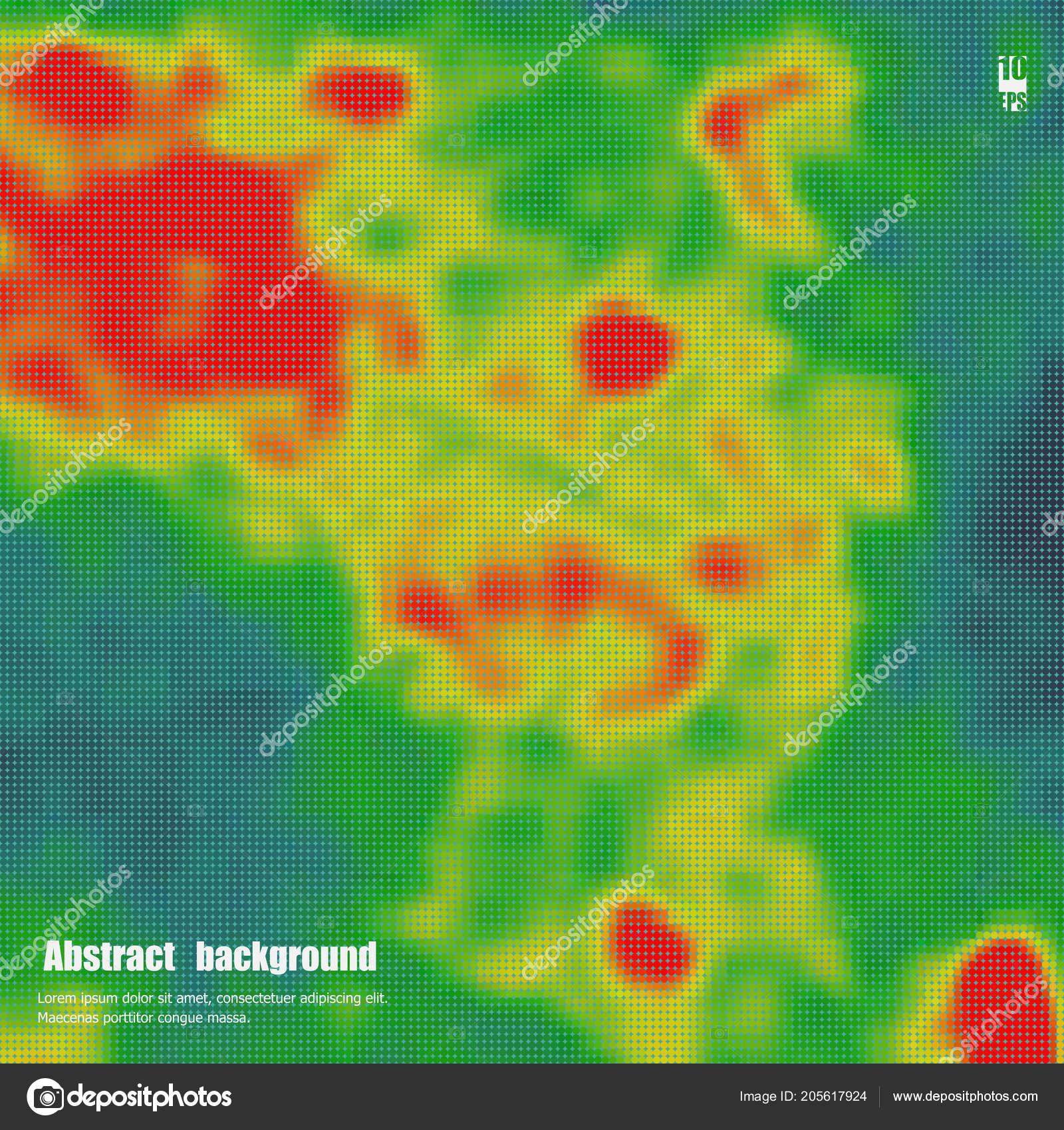Colored heat map for temperature. Eps10 Vector illustration Stock ...