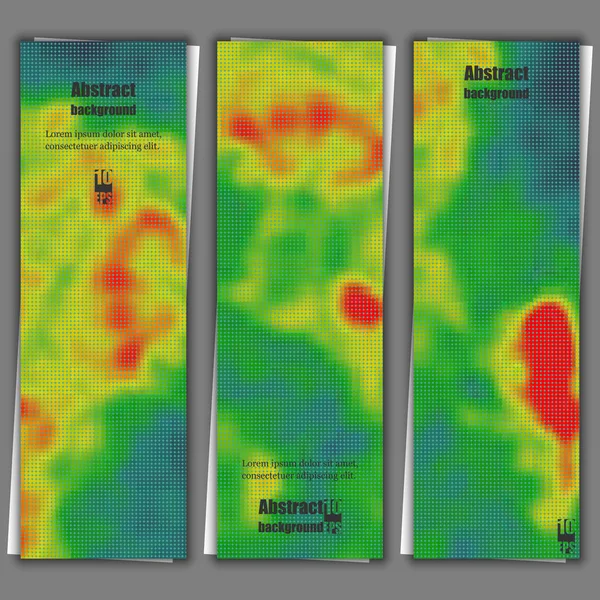 Colored heat map for temperature. Eps10 Vector illustration Stock ...