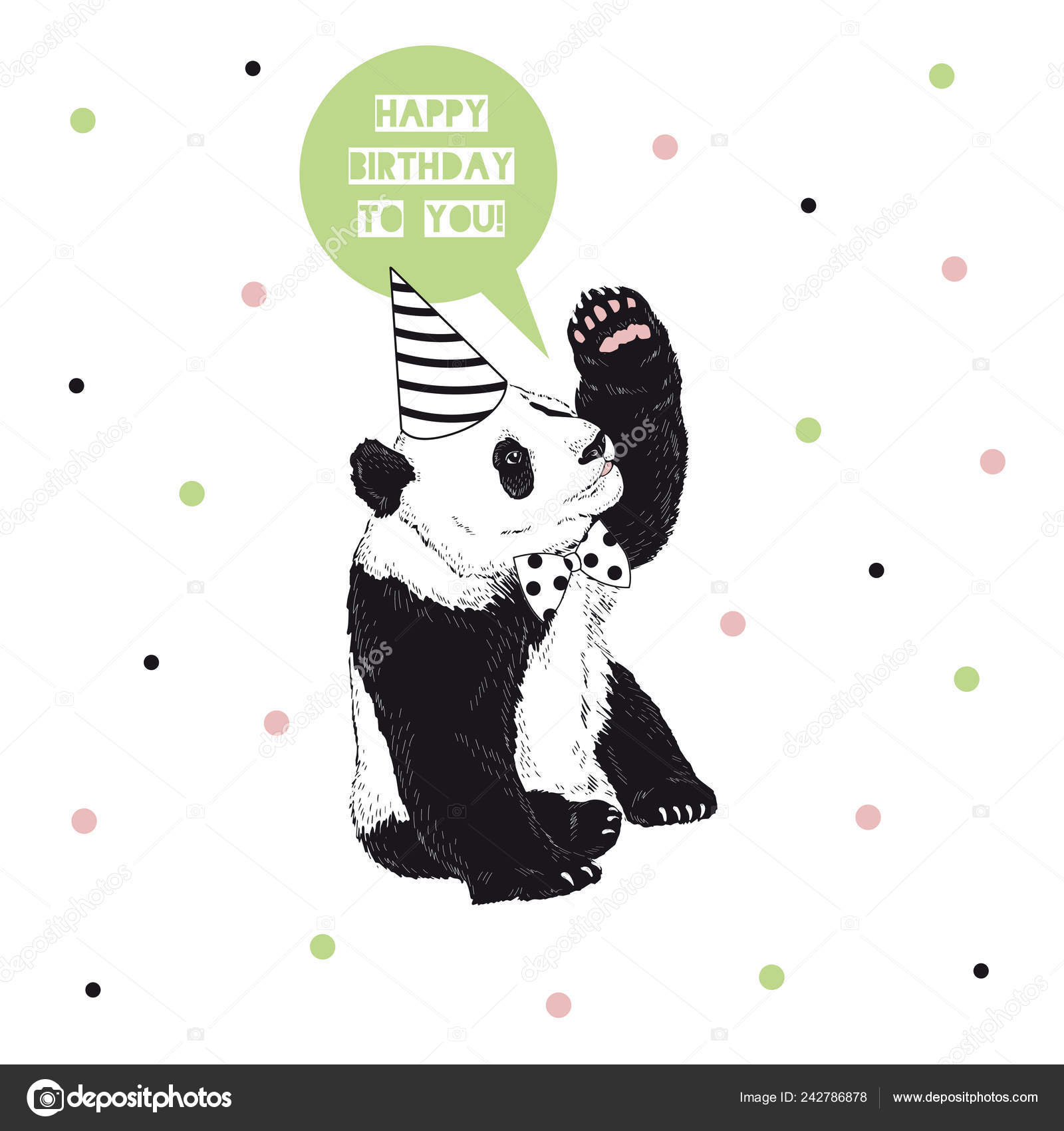 Happy Birthday Cute Panda