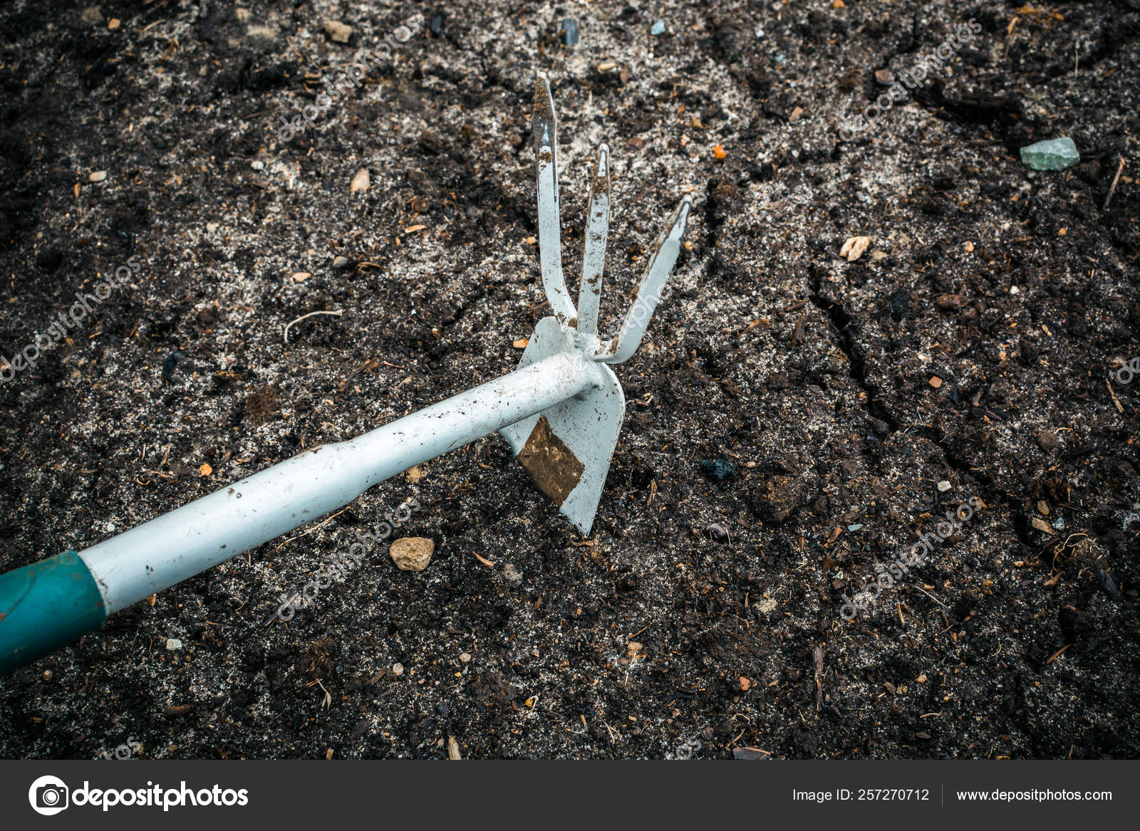 Hoe Earth Close View — Stock Photo © Tagwaran #257270712