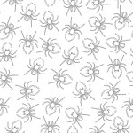 Spiders web seamless background. Vector pattern Stock Vector Image by ...