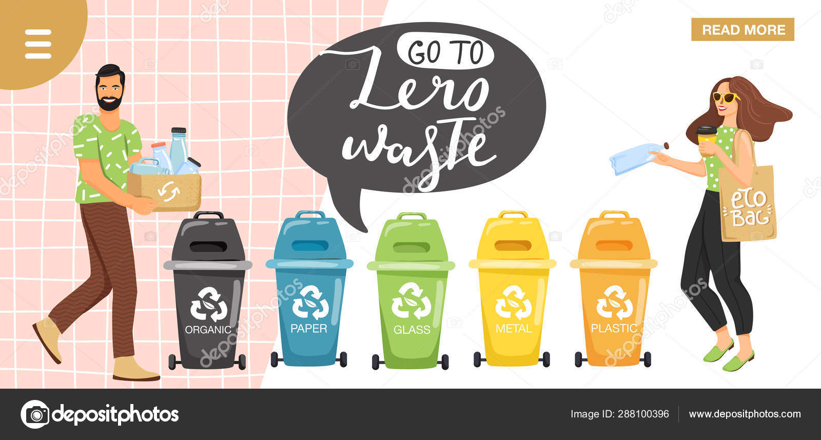 Recycle Garbage Design