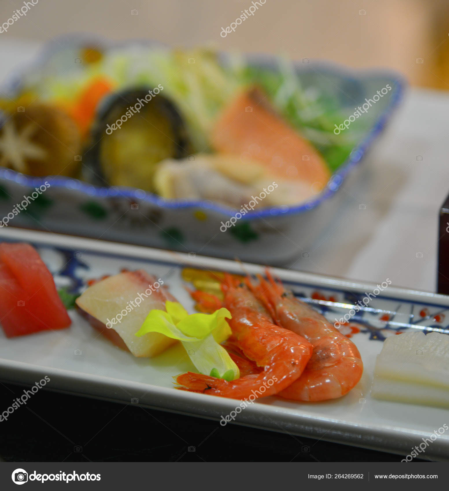 Japanese meal for dinner — Stock Photo © phuongphoto #264269562