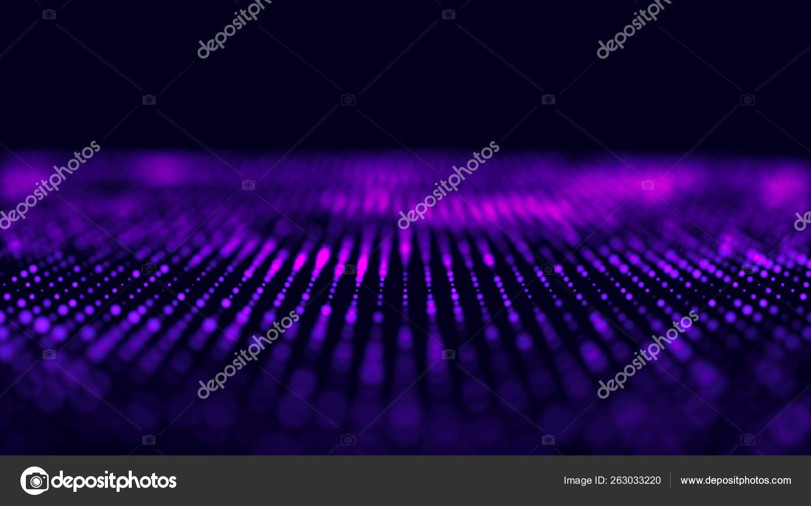 Blue computer technology background. Big data visualization. Technology ...