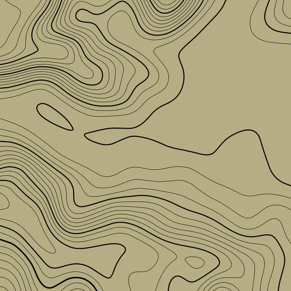 Topographic map background in brown colors. Grid map. Vector ...