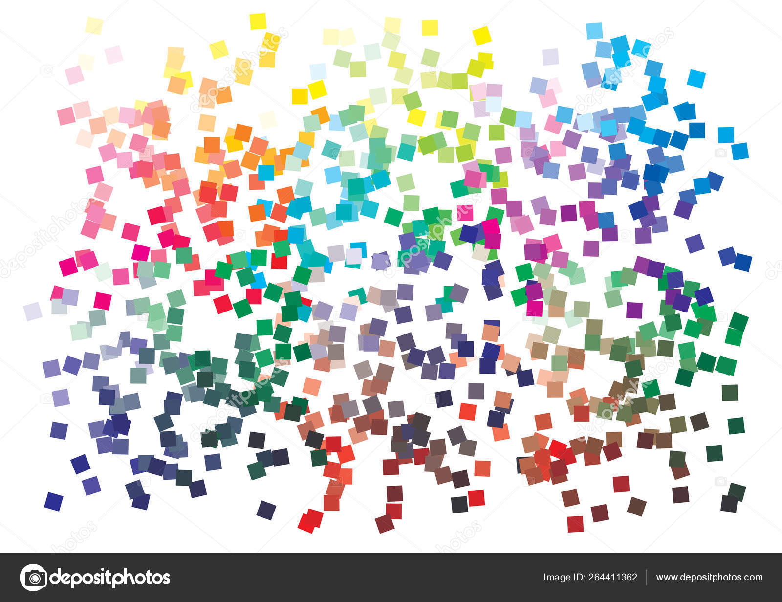 Vector color palette on A4 format, paper size 297 x 210 mm. Details ...