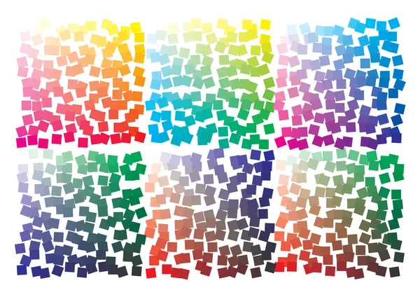 Vector color palette. 729 different colors. Pattern size 190 x 190 mm ...