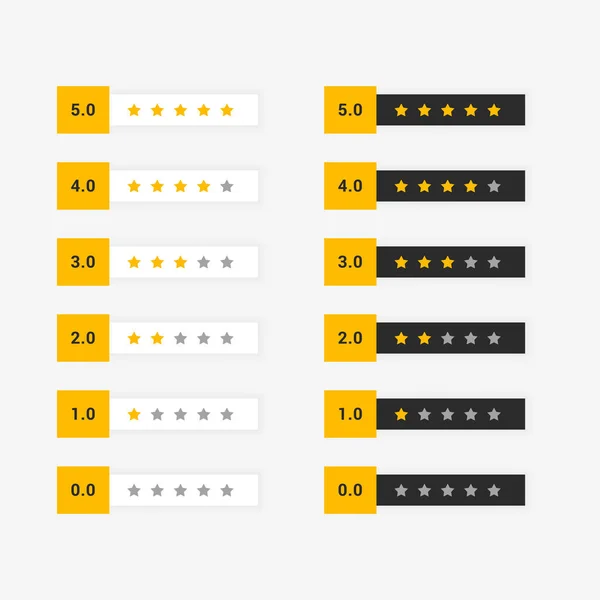3d style star rating symbols Stock Vector by ©StarLine 136717688