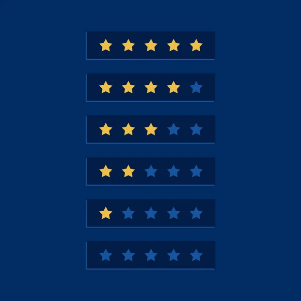 3d style star rating symbols Stock Vector by ©StarLine 136717688