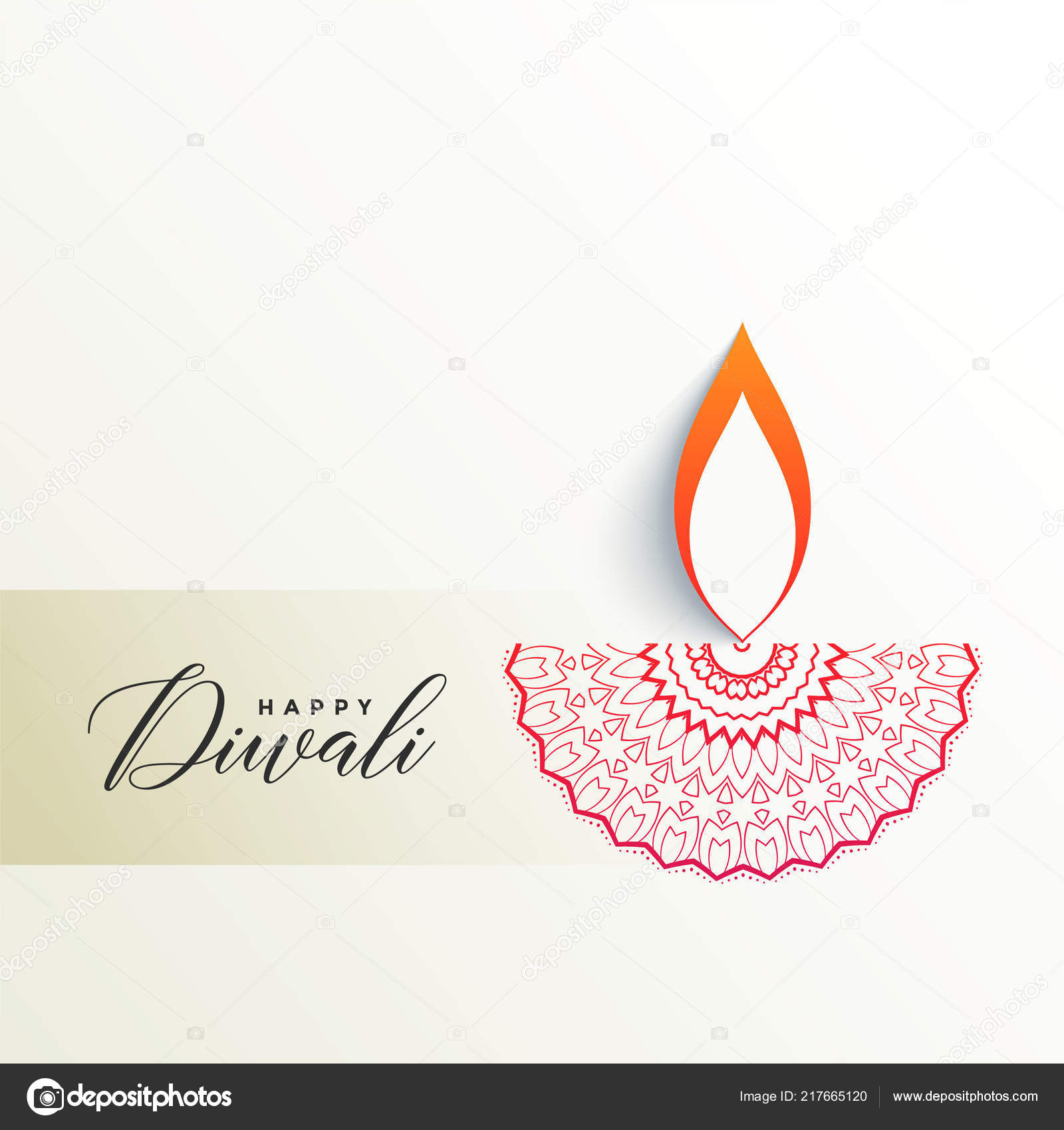 Diwali Diya Wallpaper Vector