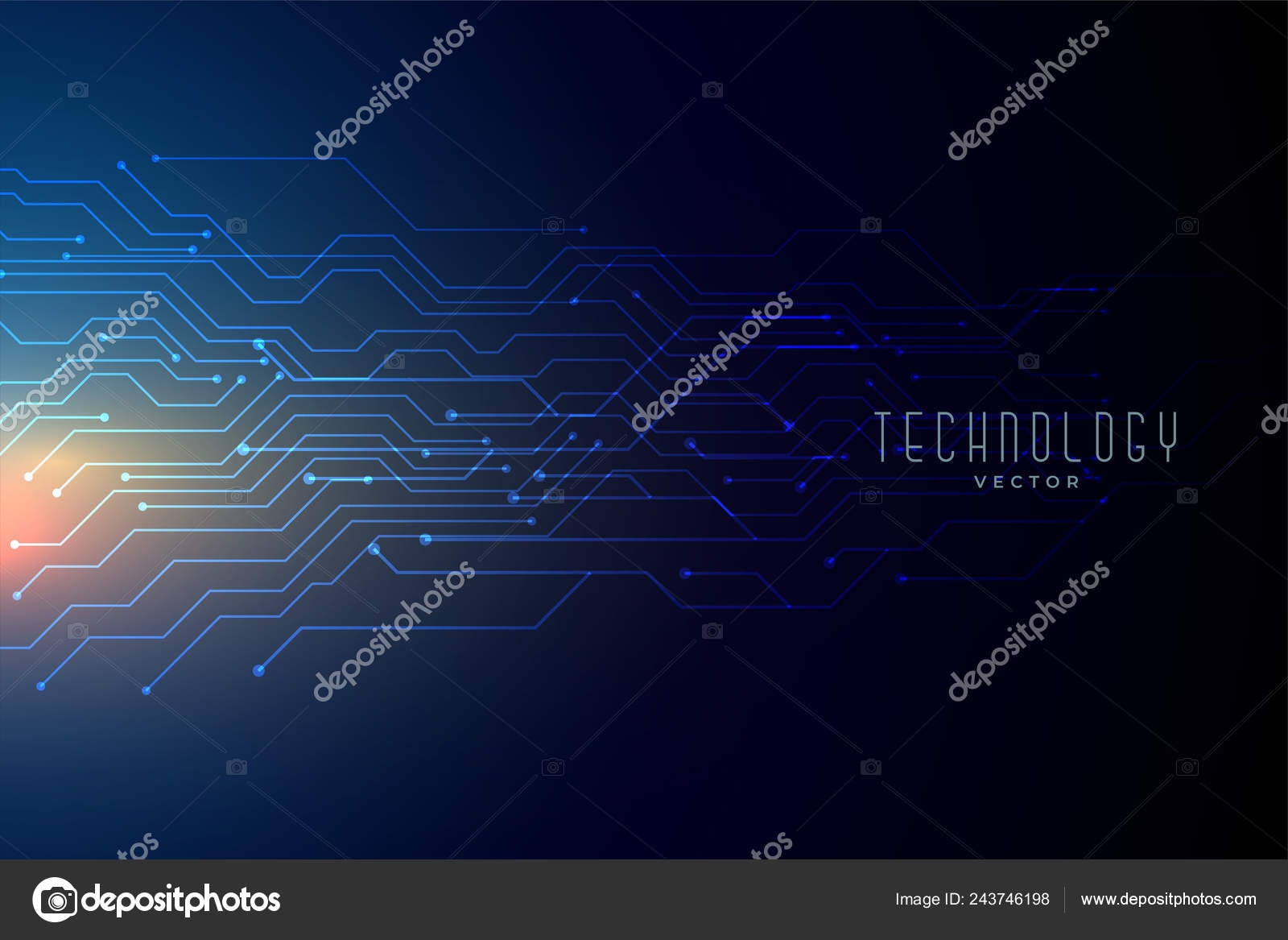 Blue Technology Wire Mesh Background Stock Vector by ©StarLine 243746198