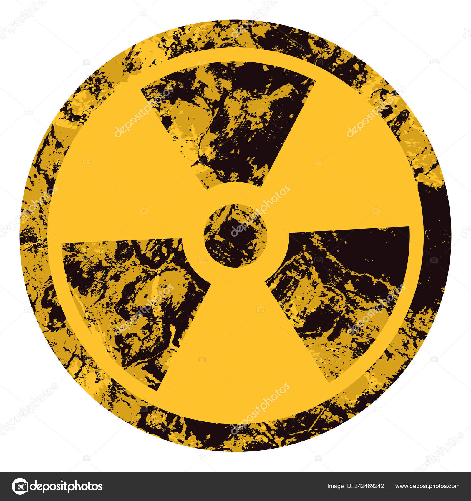 Radiation Icon Vector