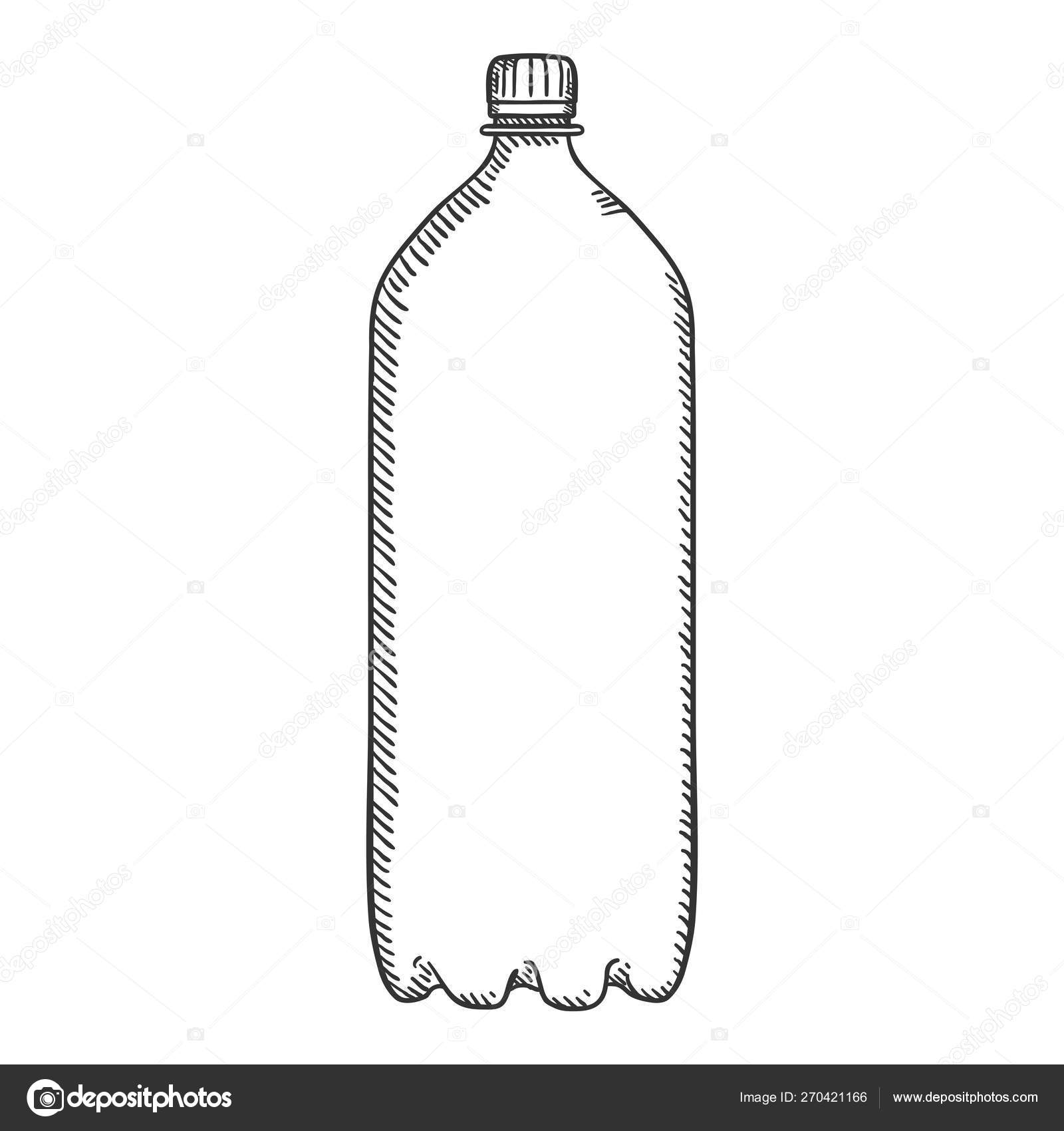 2 Liter Soda Bottle Drawing