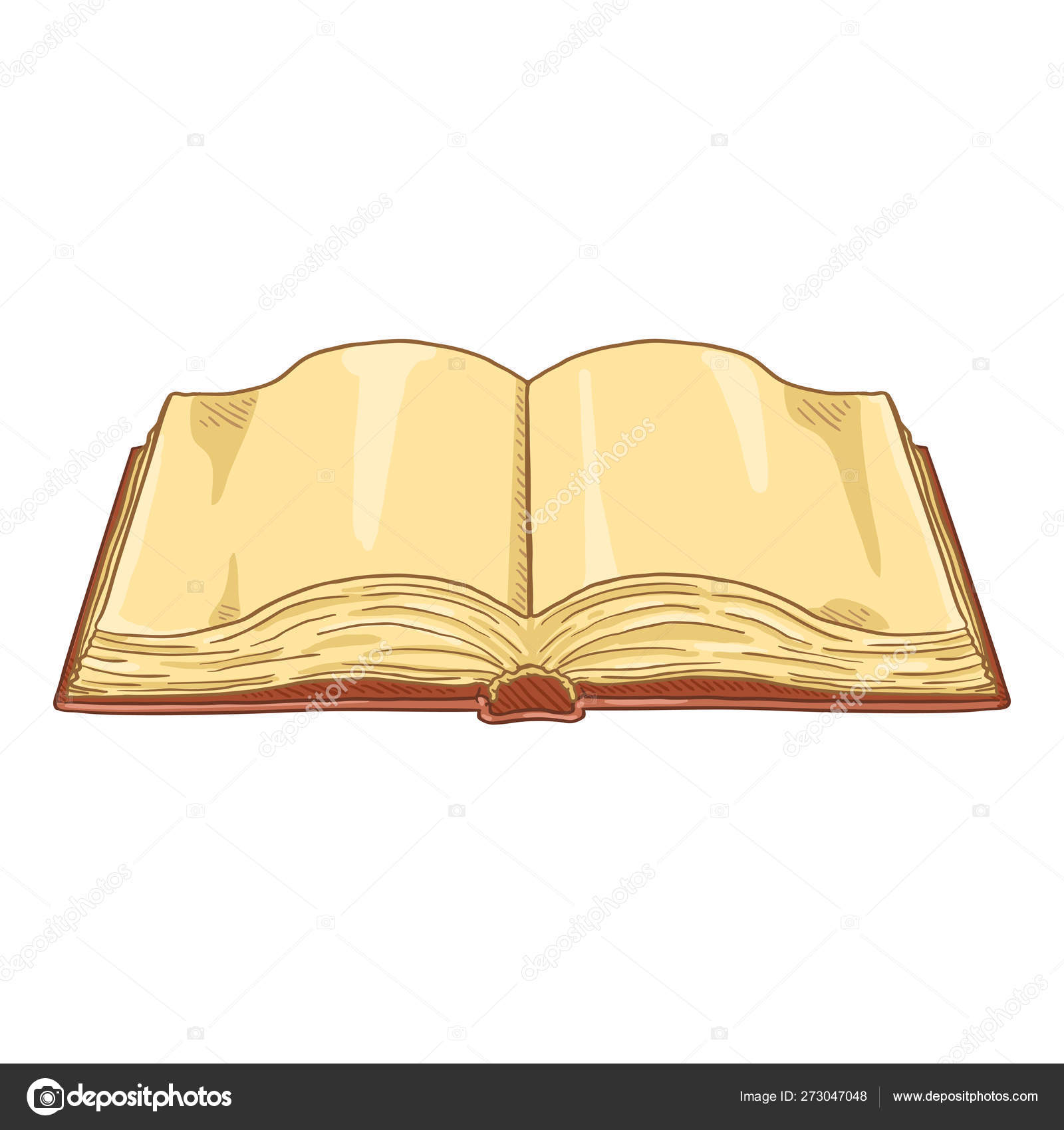 Clipart Offenes Buch Offenes Stock Illustrationen, Vektoren,