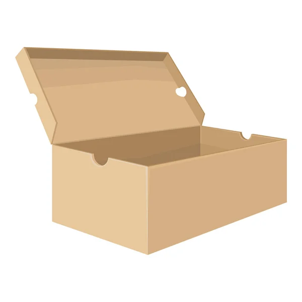 Vector Cartoon Cardboard Box Stock Vector by ©nikiteev 312049354