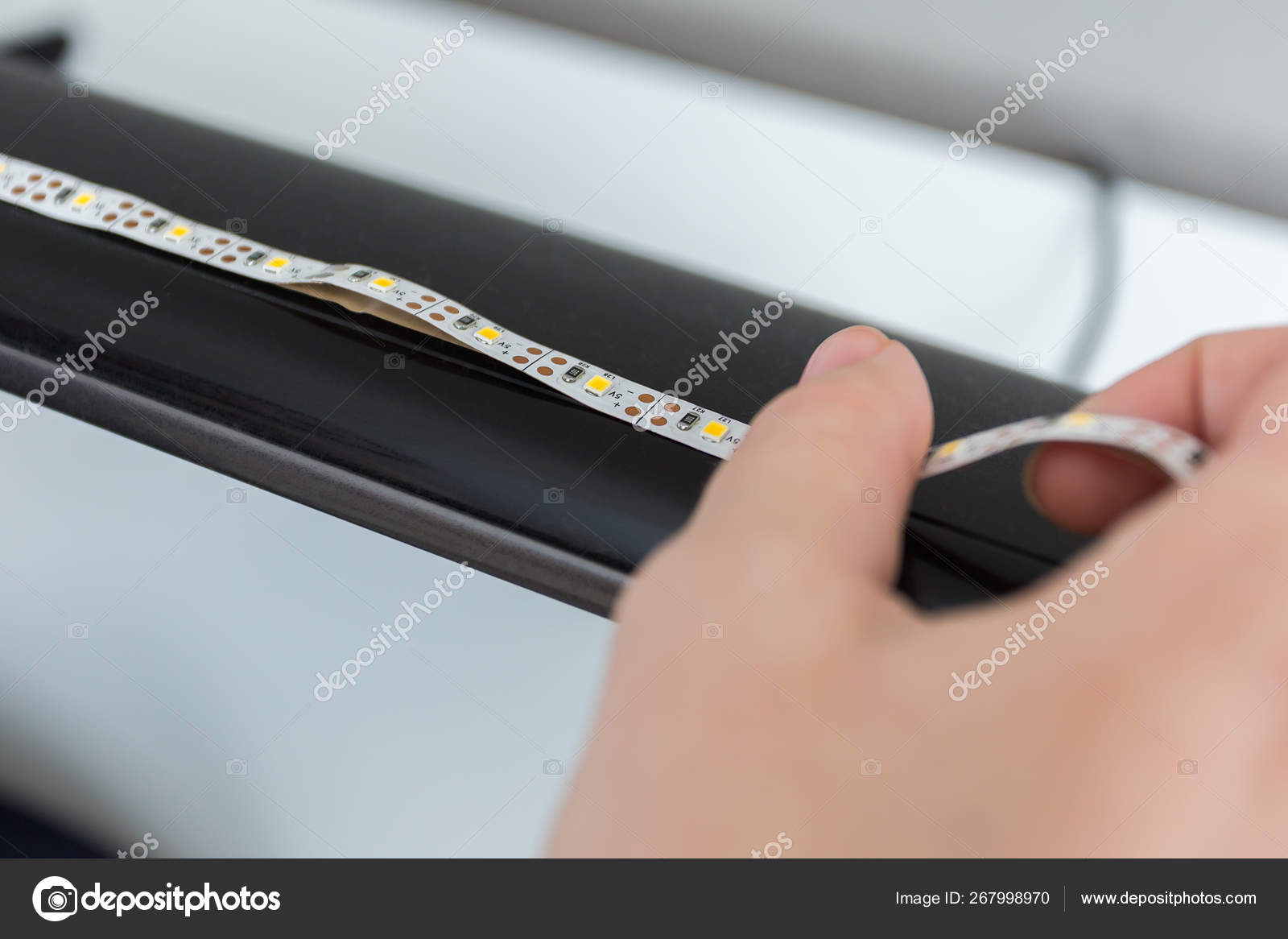 Como Instalar Tira Led Para Iluminação Corretamente Superfície fotos ...