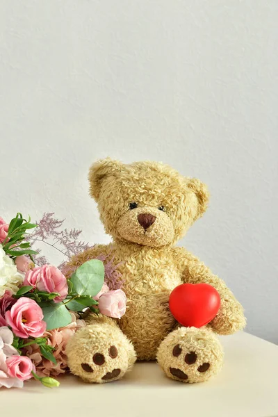 Cute Images Of Teddy Bears With Flowers