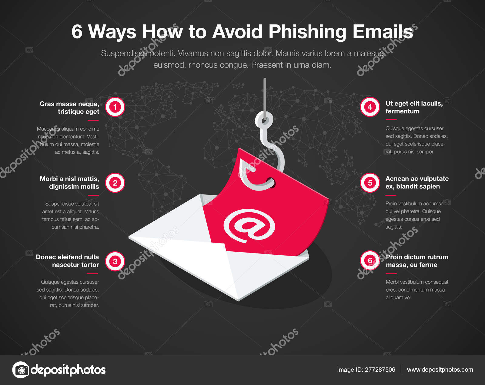 Simple Vector Infographic Ways How Avoid Phishing Emails Template ... Simple Vector Infographic Ways How Avoid Phishing Emails Template ...