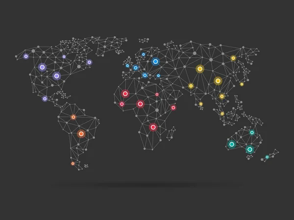 100,000 Iot world map Vector Images | Depositphotos