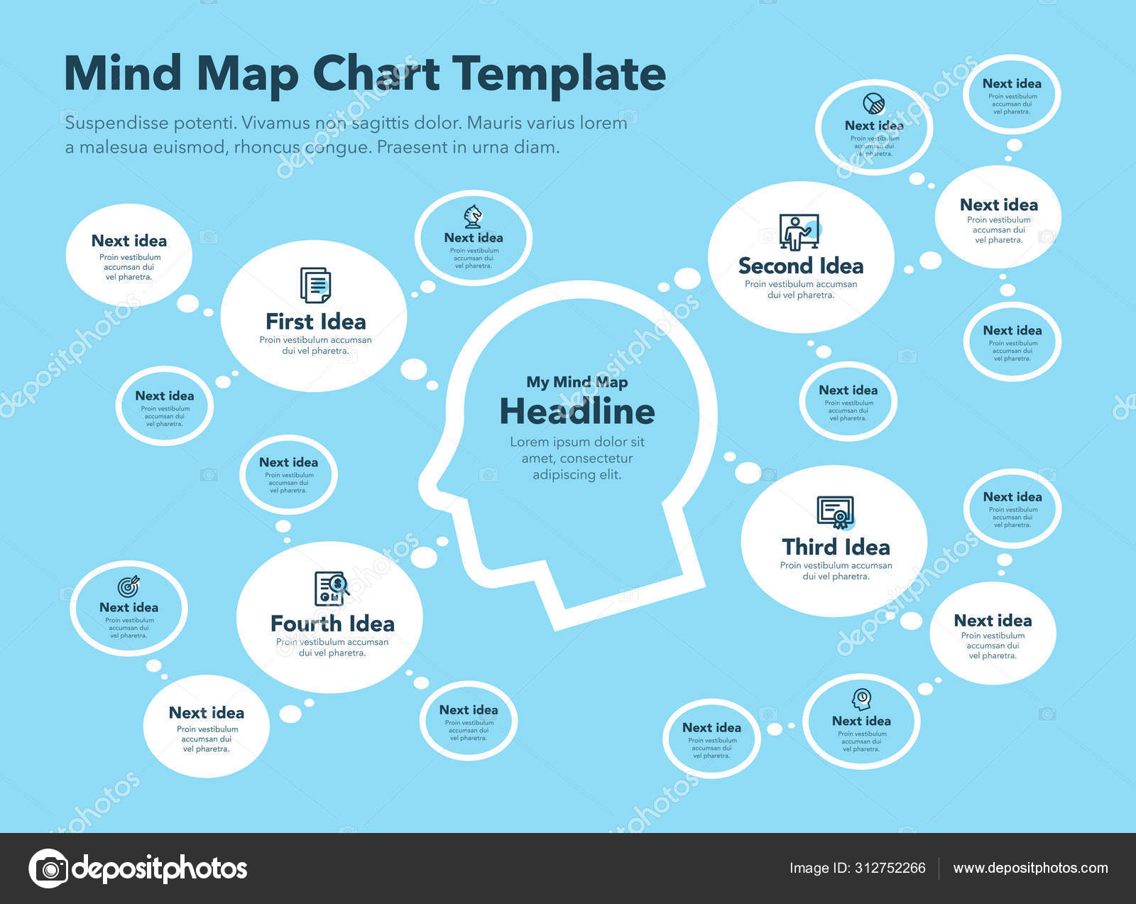 Simple Infographic Map