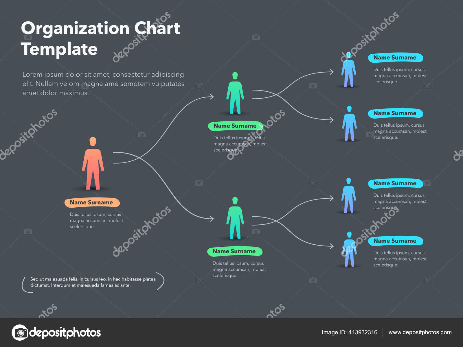 Plantilla De Organigrama
