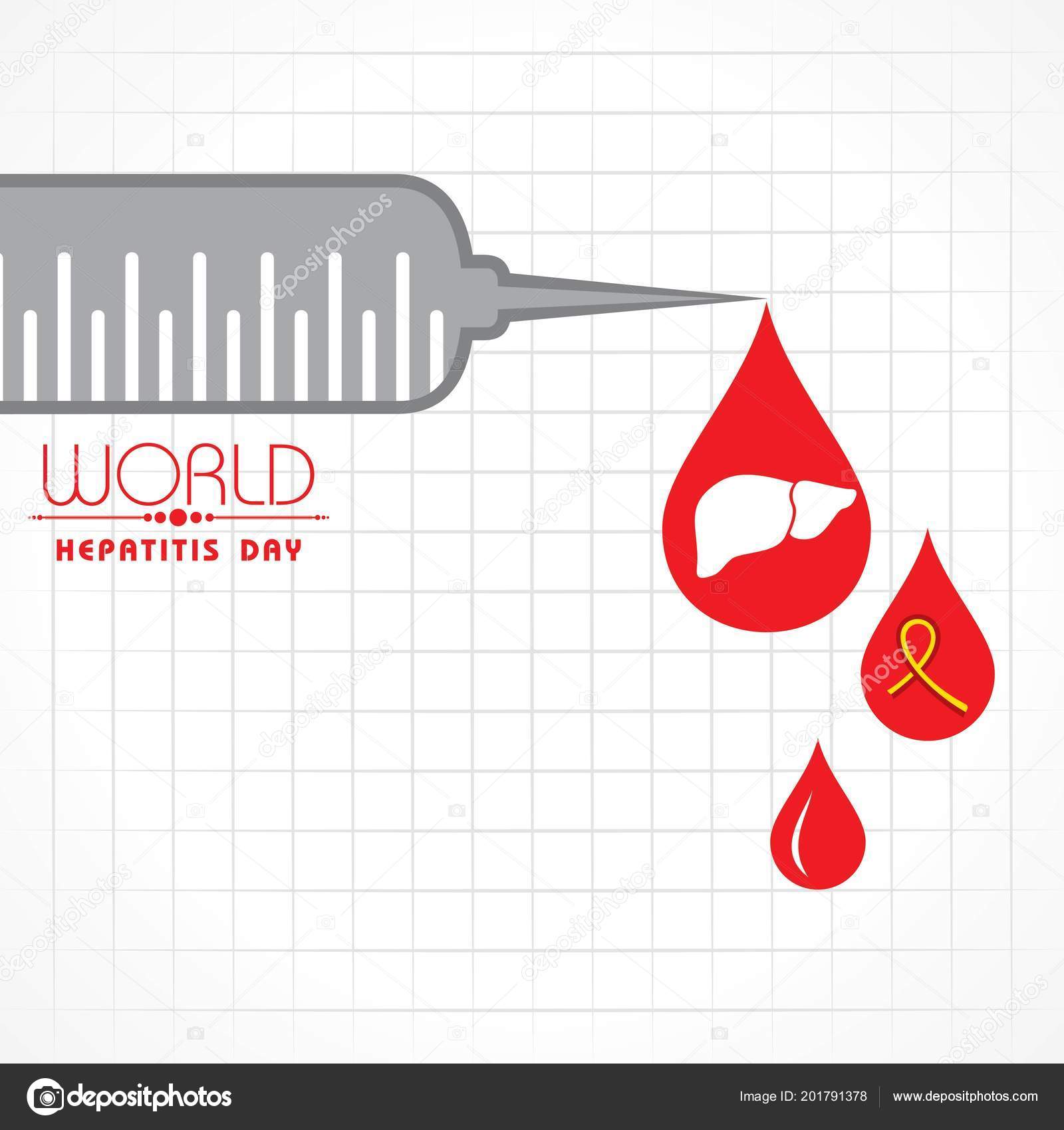 Vector Illustration World Hepatitis Day Stock Image Symbols Stock ...