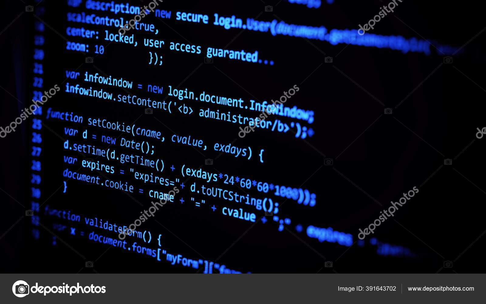 Programmation Code Informatique Processus Codage Illustration ...