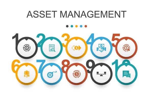 Asset management icon Stock-Vektorbilder | Depositphotos