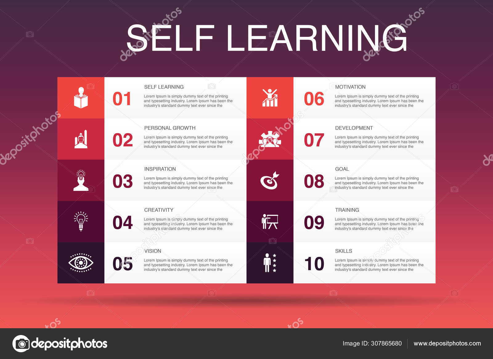Personal Infographic Template