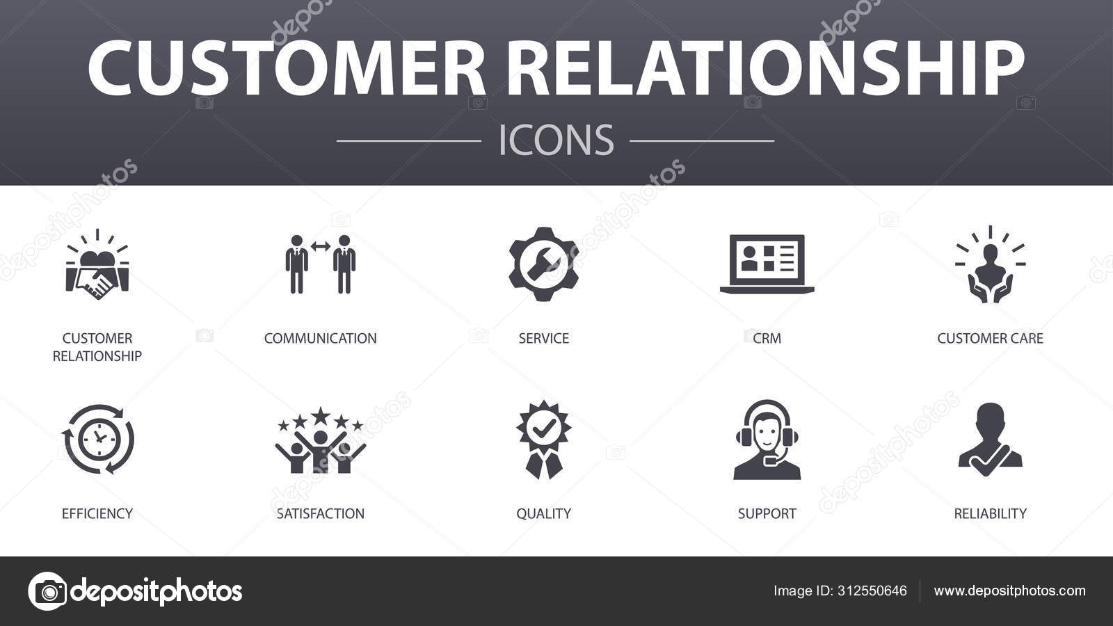 Customer Relationship Management Icon