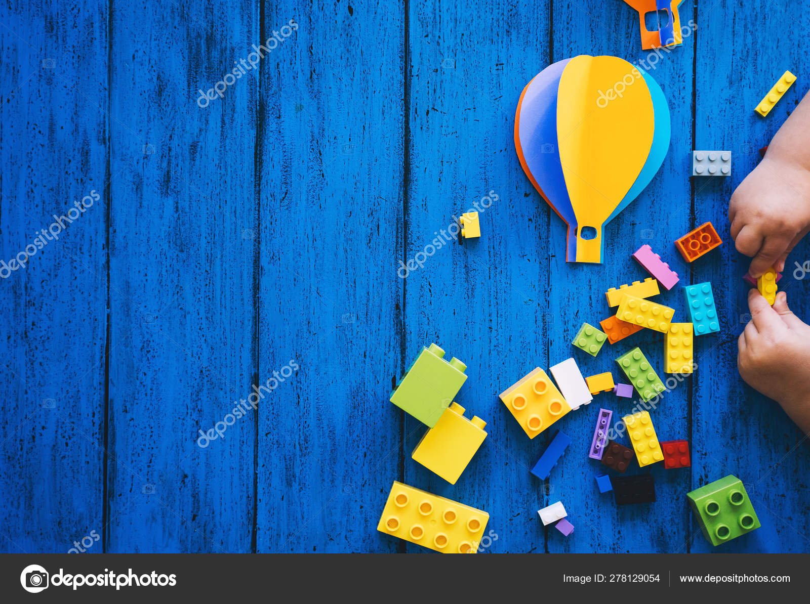 Creative colourful kid's background Stock Photo by ©NataliaD 278129054