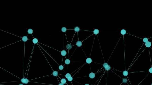 Neural network algorithm connections, vector presentation background ...