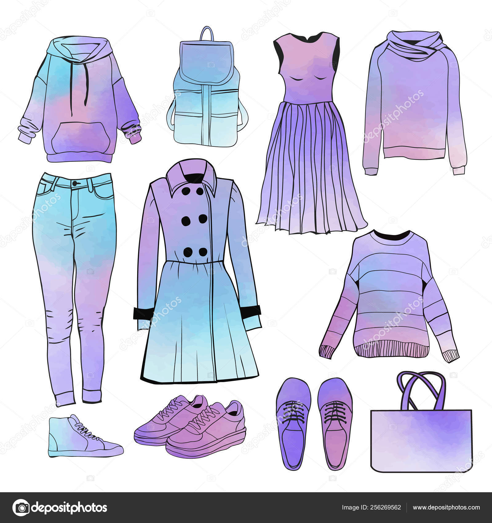 Spring Fashion Illustration