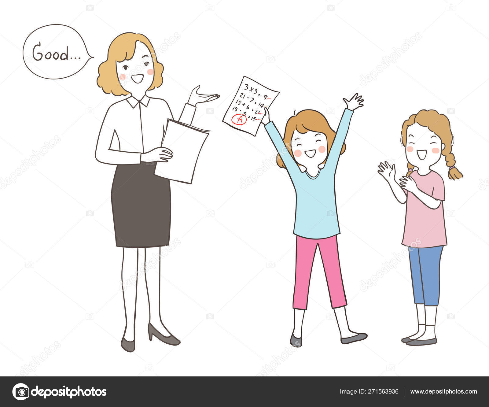 Good Student Cartoon