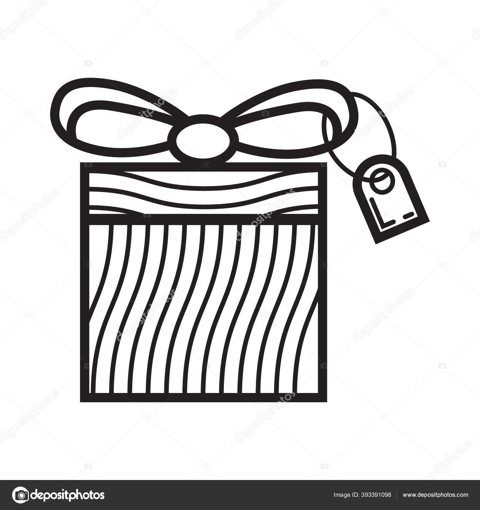 Present Outline Clip Art