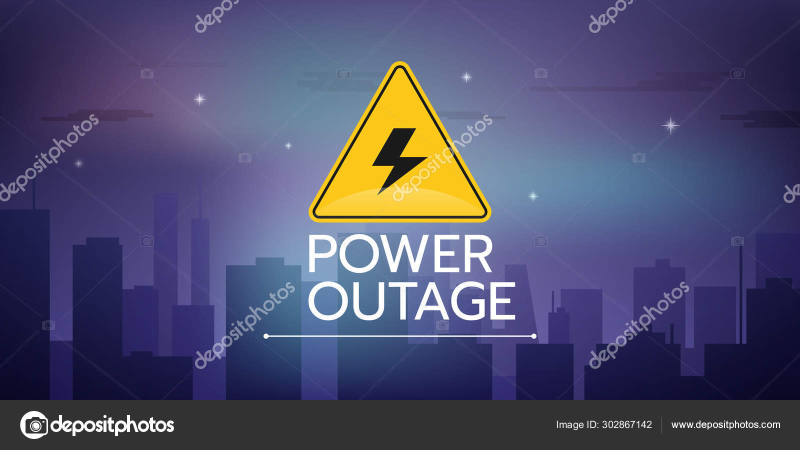 Power Outage Sign