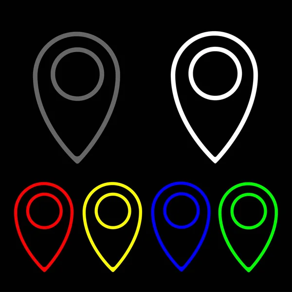 Vectores de Google map marker, imágenes vectoriales | Depositphotos