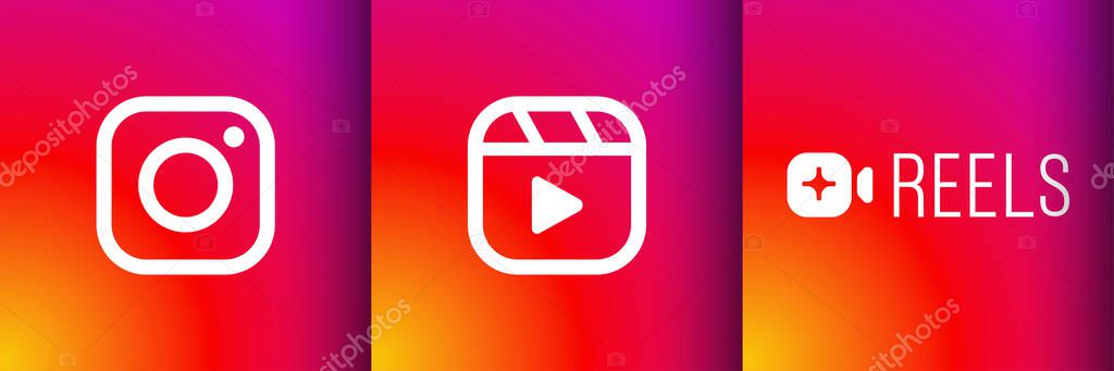 33 Instagram reels Vector Images | Depositphotos