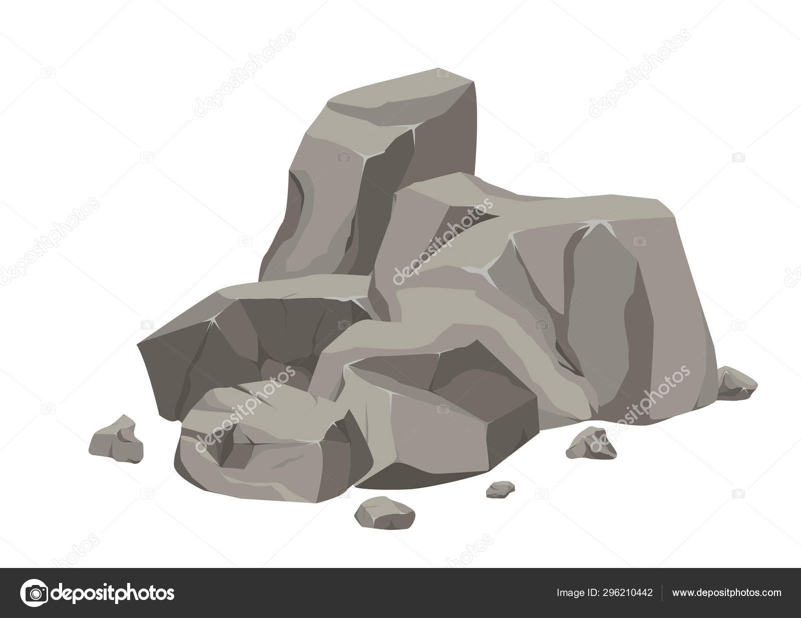 Dibujos Animados De Rocas Diseño PNG Y SVG De Piedra Del Cementerio