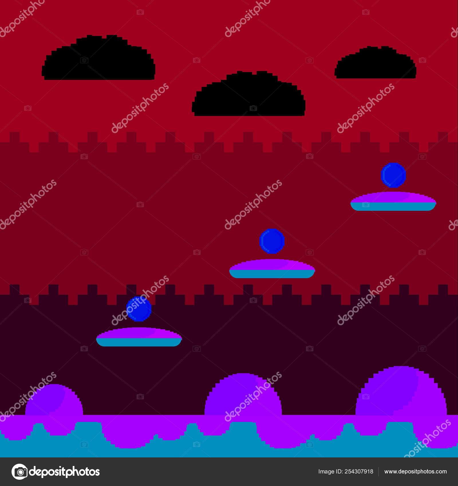 Video Game background Stock Vector Image by ©DAVIDS47 #254307918