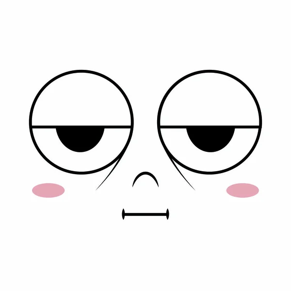 14831420 Tired Face Vector Images Depositphotos