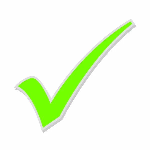 Tick correct image | Correct tick — Stock Photo © immrchris #2436415