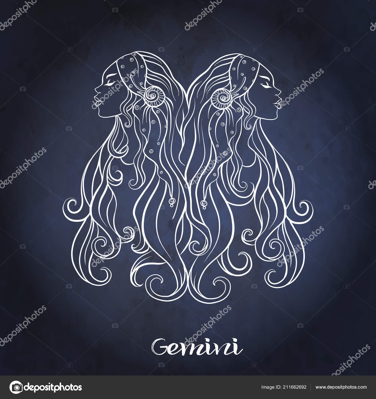 Gemini Symbol Art