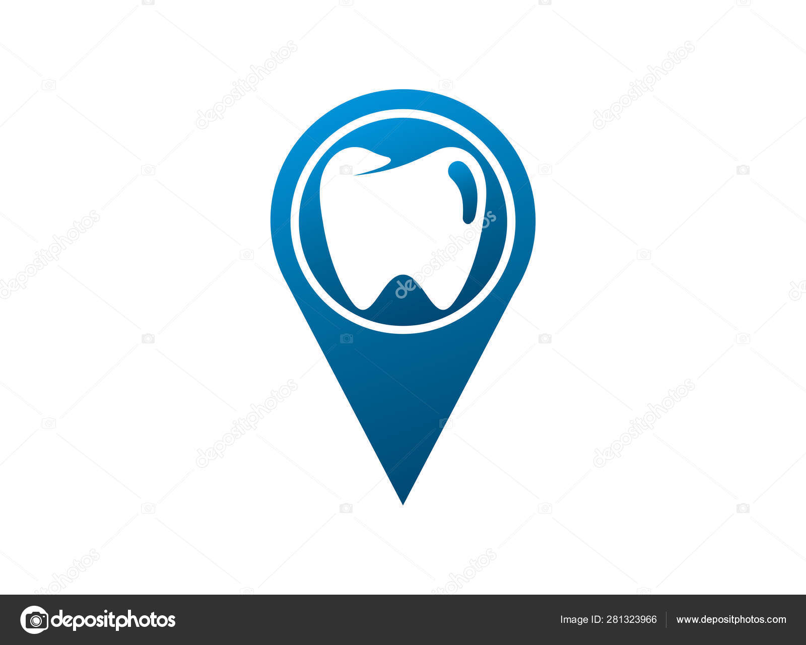 Tooth Simple Logo Isolated White Background Stock Vector by ©Omarok1 ...