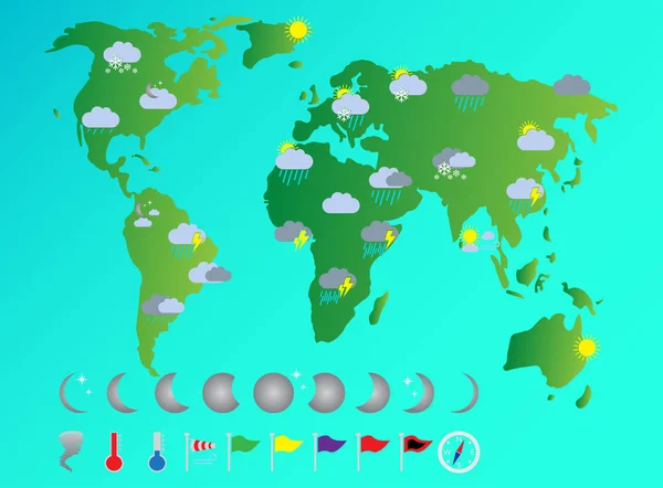 World weather map Stock Photos, Royalty Free World weather map Images ...